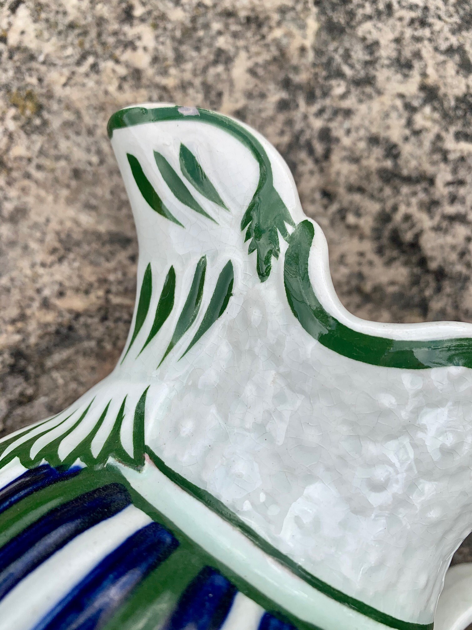 Antique Vintage British Don Pottery Ceramic Earthenware Jug Pitcher ...