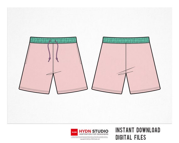 Shorts Design Template