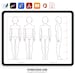 Tech Pack Template (english A4 Size) 01 / Technical Drawings / Fashion ...