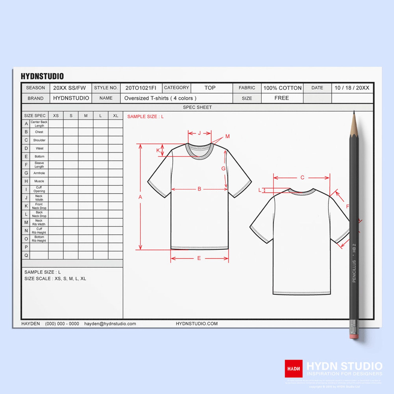 T shirts Tech Pack TechPack Template Technische Tekeningen Etsy