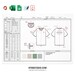 Tech Pack Template english A4 Size / Technical Drawings / Fashion CAD ...