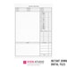 Tech Pack Template english A4 Size 08 / Technical Drawings / Fashion ...