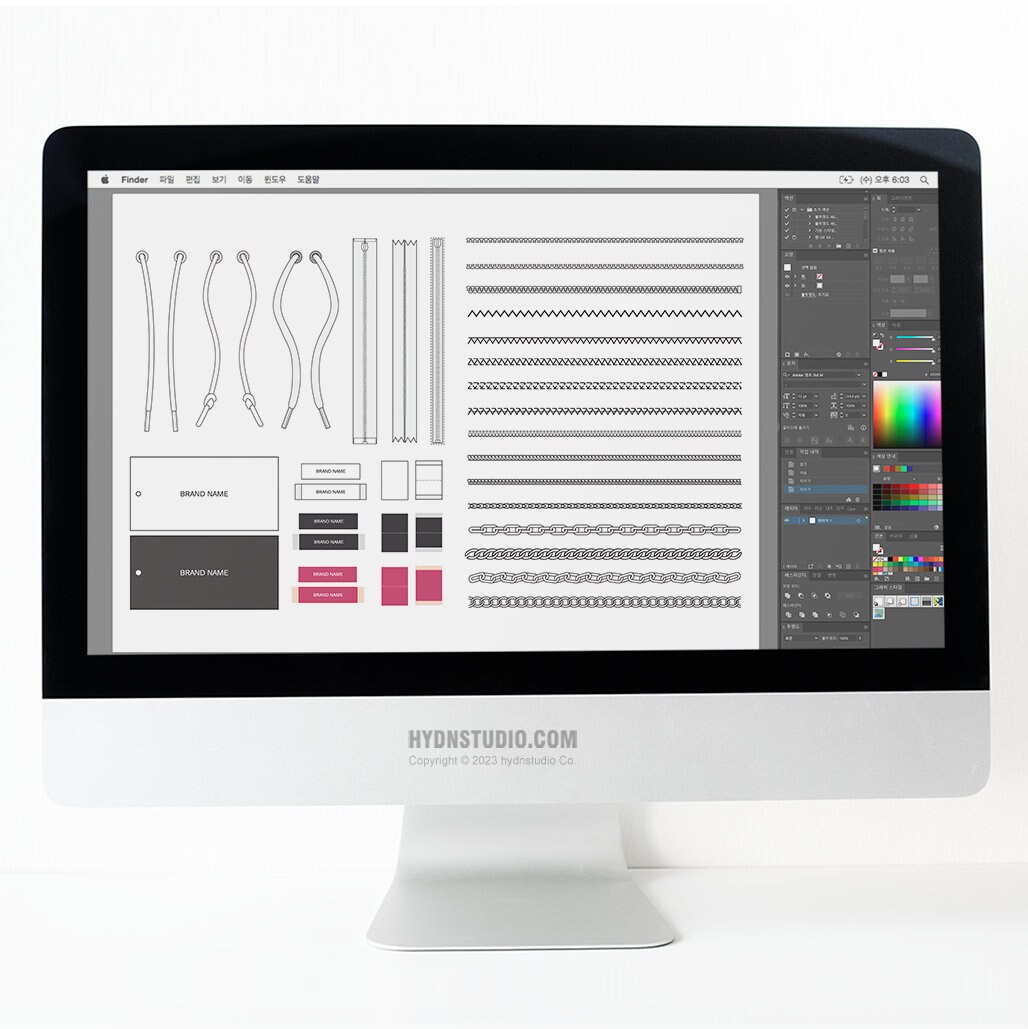 Vector Accessory Brushes for Fashion Design in Illustrator - Etsy