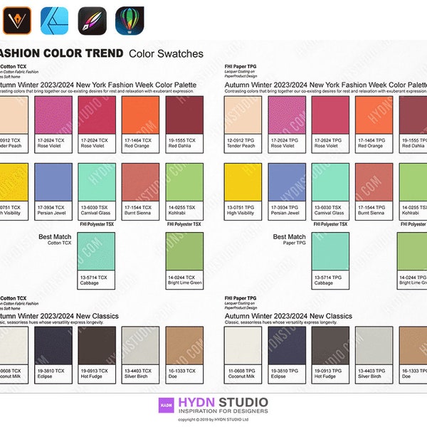 2024 Color Trends - Etsy