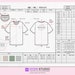 Tech Pack Template english A4 Size 01 / Technical Drawings / Fashion ...