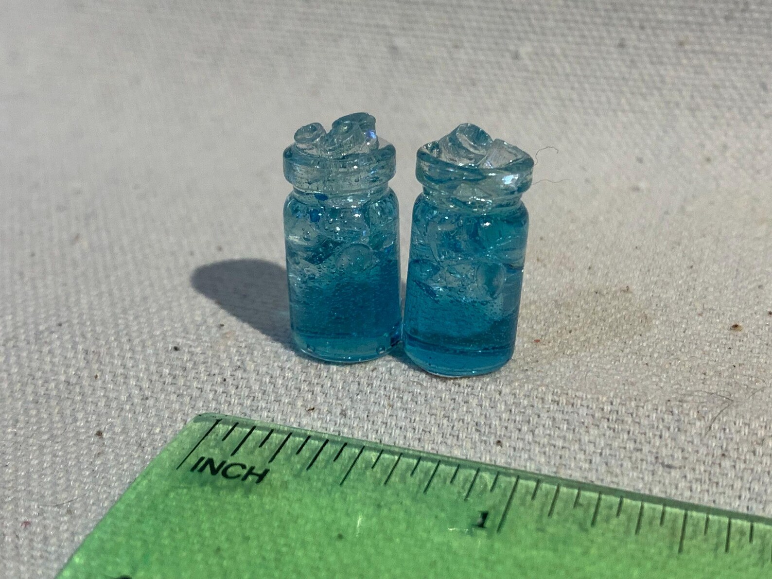 Sparkling Water, Dollhouse Miniature Drink, Miniature Drinks, Resin ...