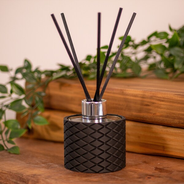 Black Reed Diffuser - Etsy UK