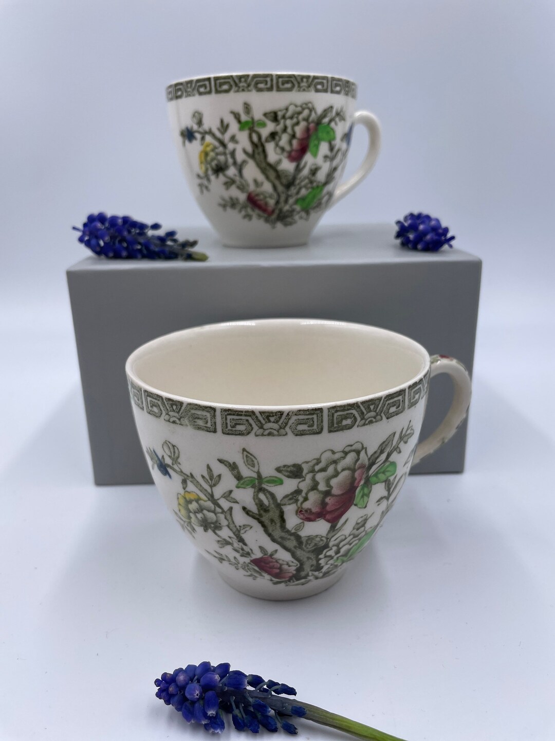 2 X Alfred Meakin Indian Tree Cups - Etsy