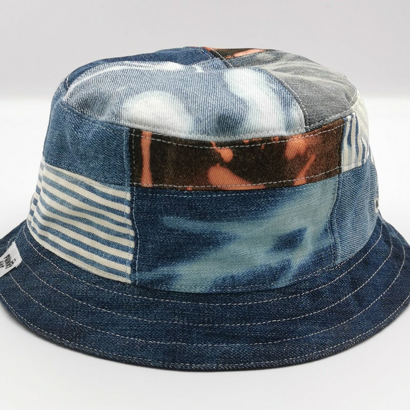 Patchwork Bucket Hat - Etsy