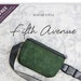 Sallie Tomato Fifth Avenue Fanny Pack Bag Paper Pattern. This is ...
