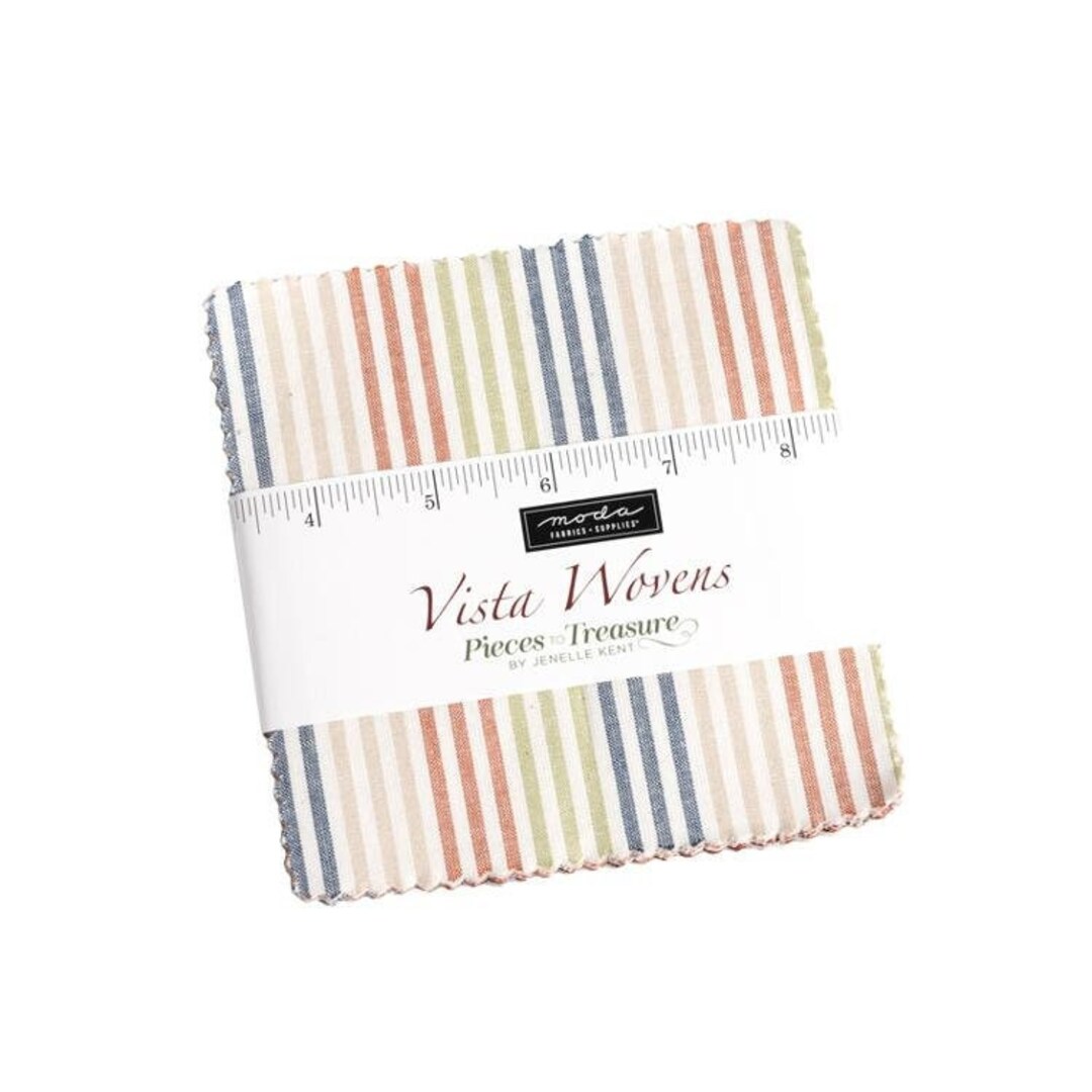Vista Wovens Charm Pack, 42 Squares per Pack, Pre-cuts. Quilt Fabric ...