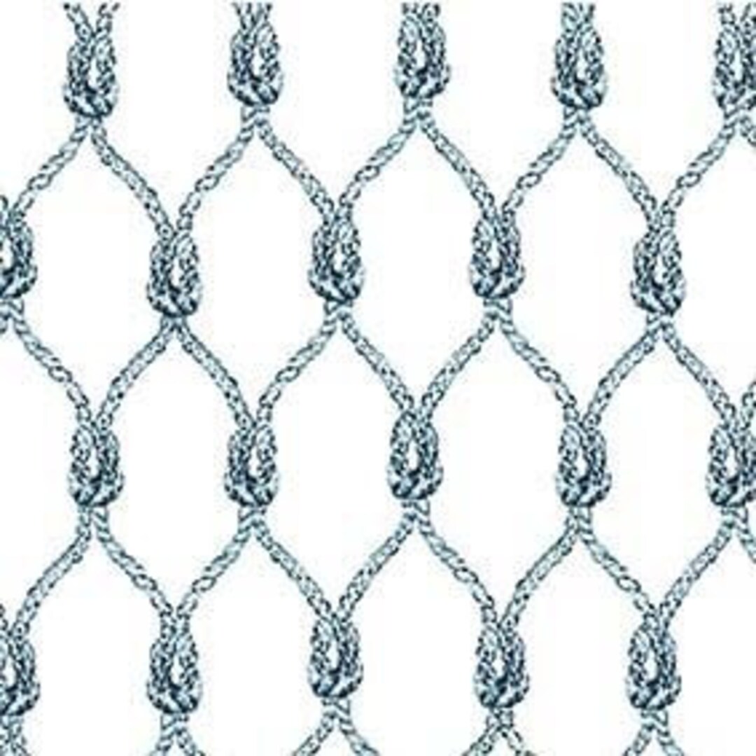 SAILING Knots Nautical Fabric by the Yard. CX11438-SKYX-D by Michael ...