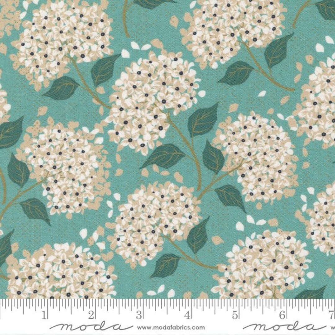 Sundance Hydrangeas Fabric by the Yard, Floral Home Decor - Etsy