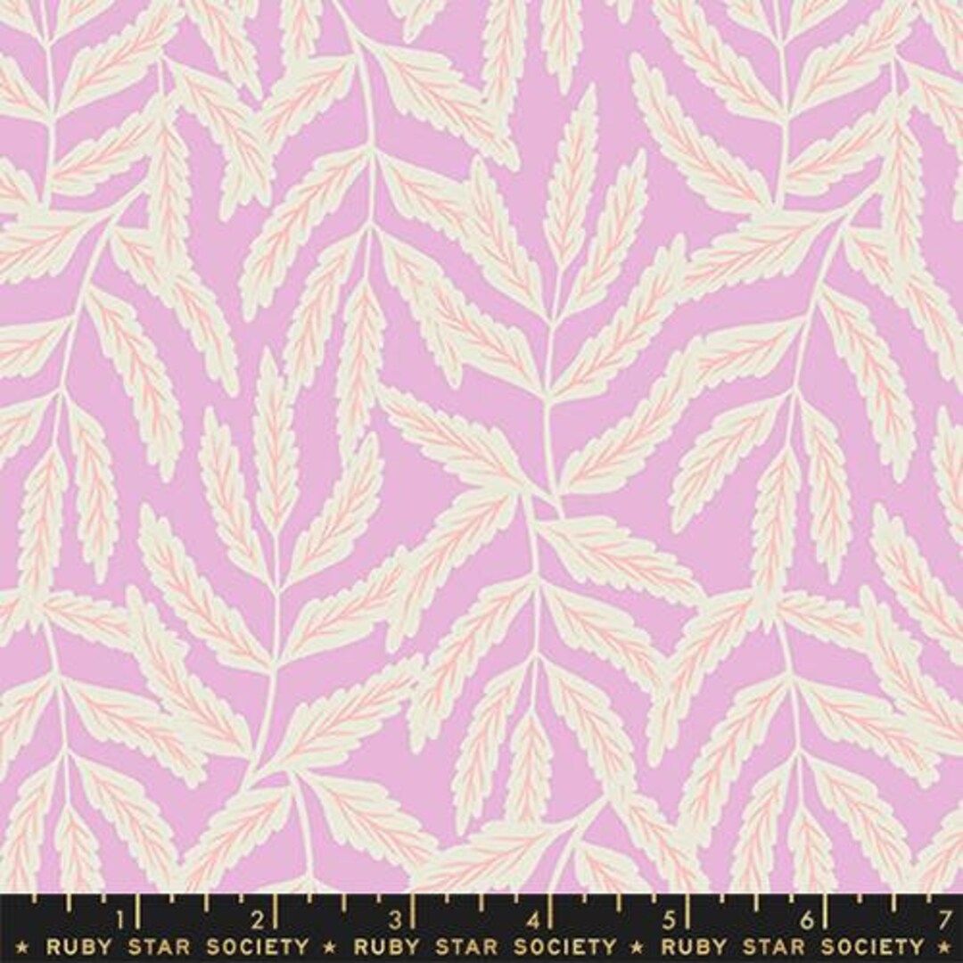 Tropical Leaves Fabric Florida Volume 2 by the Yard. Moda Fabric. Ruby ...