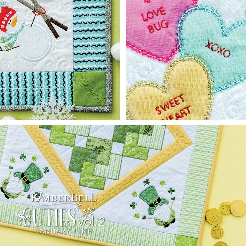 KIMBERBELL Cuties Vol 2 Kimberbell Machine Embroidery. - Etsy