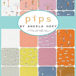 Pips Fabric by the Yard, Quilt Fabric. Pips Scoot Milk 24591 11, by ...