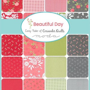 SALE Beautiful Day Assorted Fat Quarter, by Corey Yoder for Moda, 4 ...