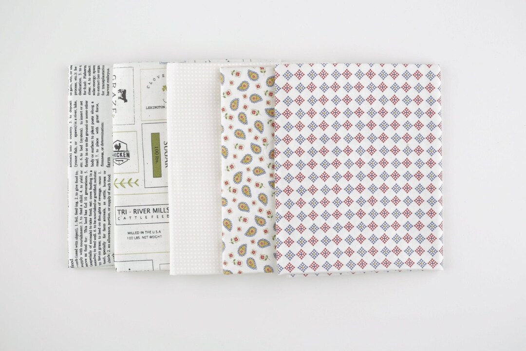Graze Curated Fat Quarter Bundle, by Sweetwater for Moda, 5 Piece ...