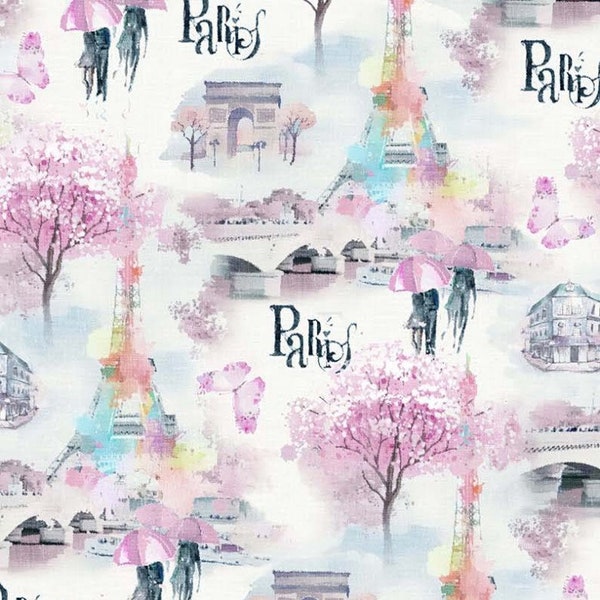 Paris Fabric - Etsy