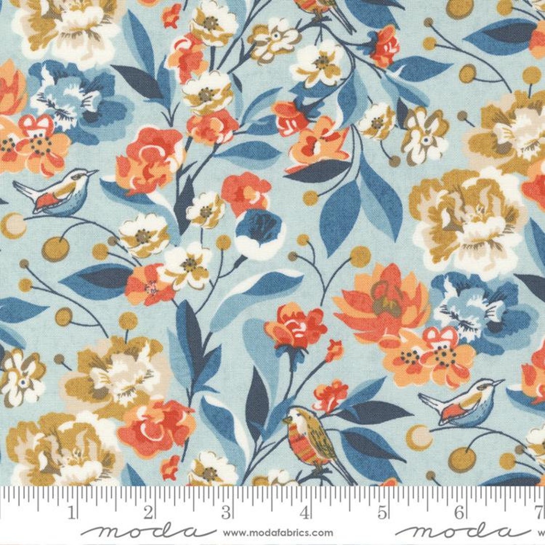 SALE Nutmeg Fabric by the Yard. by Basic Grey for Moda. Fabric Yardage ...