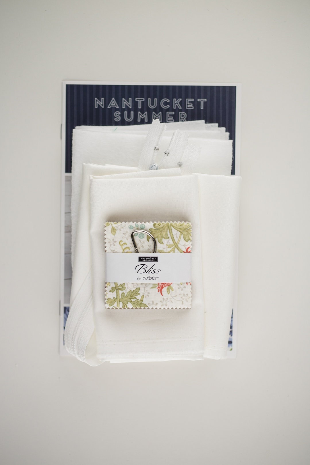 Nantucket Summer KIT Pattern Featuring Bliss Zipper Bag. Includes ...