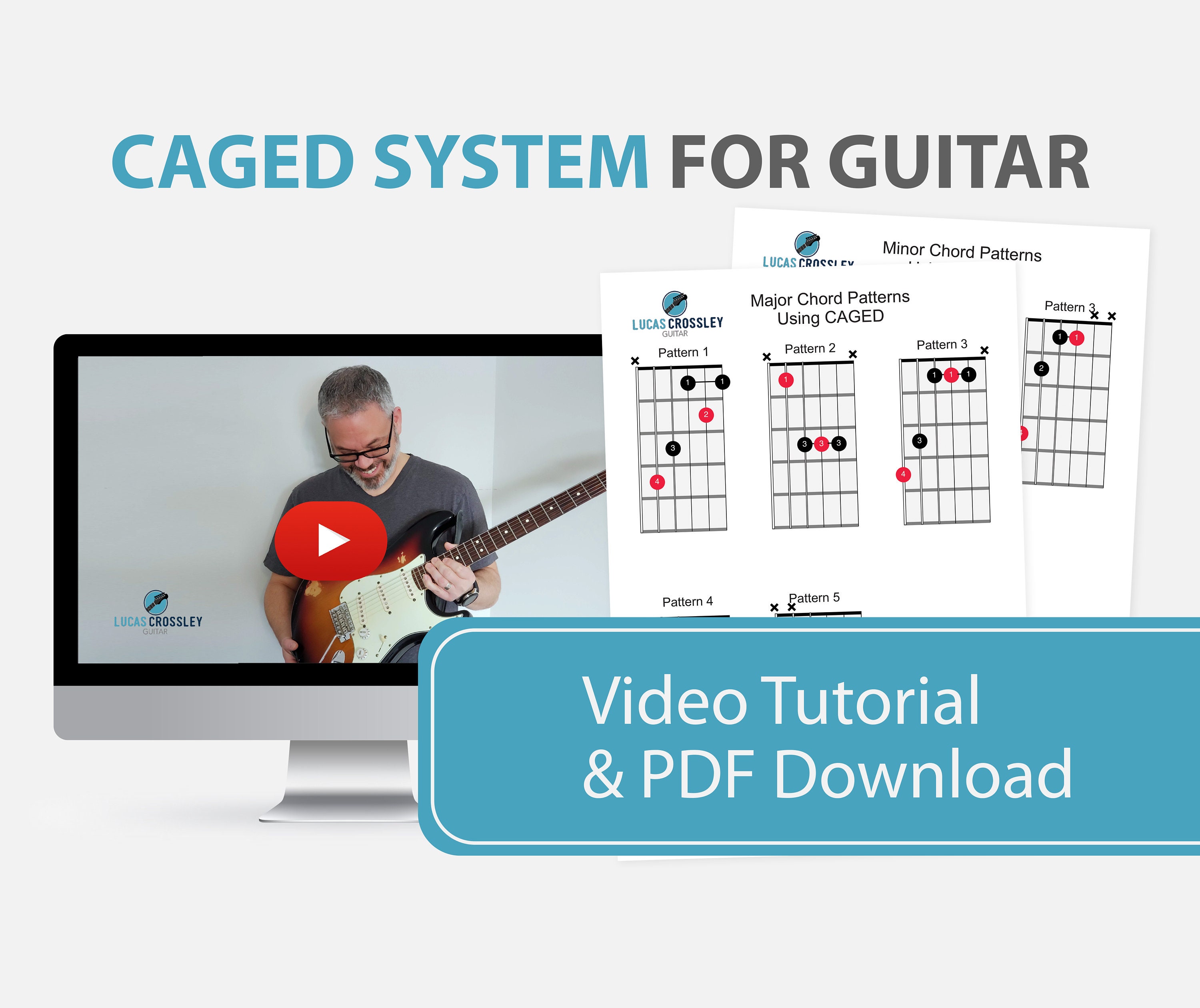 The C A G E D System For Guitar HD Video Lesson Plus Etsy the-c-a-g-e-d-system-for-guitar-hd-video-lesson-plus-etsy