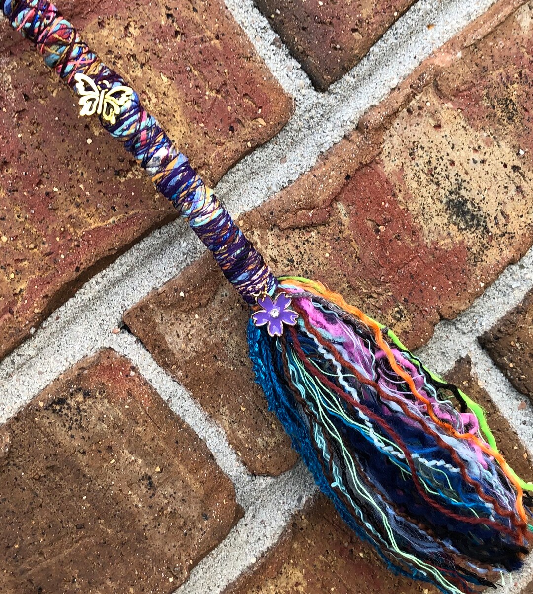 Butterfly OOAK SE Mandala Loc™ Wispy Faux Dread Hair Wrap Accent With ...