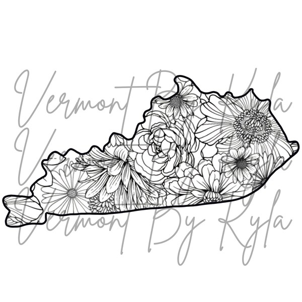 Floral Illustration - Etsy