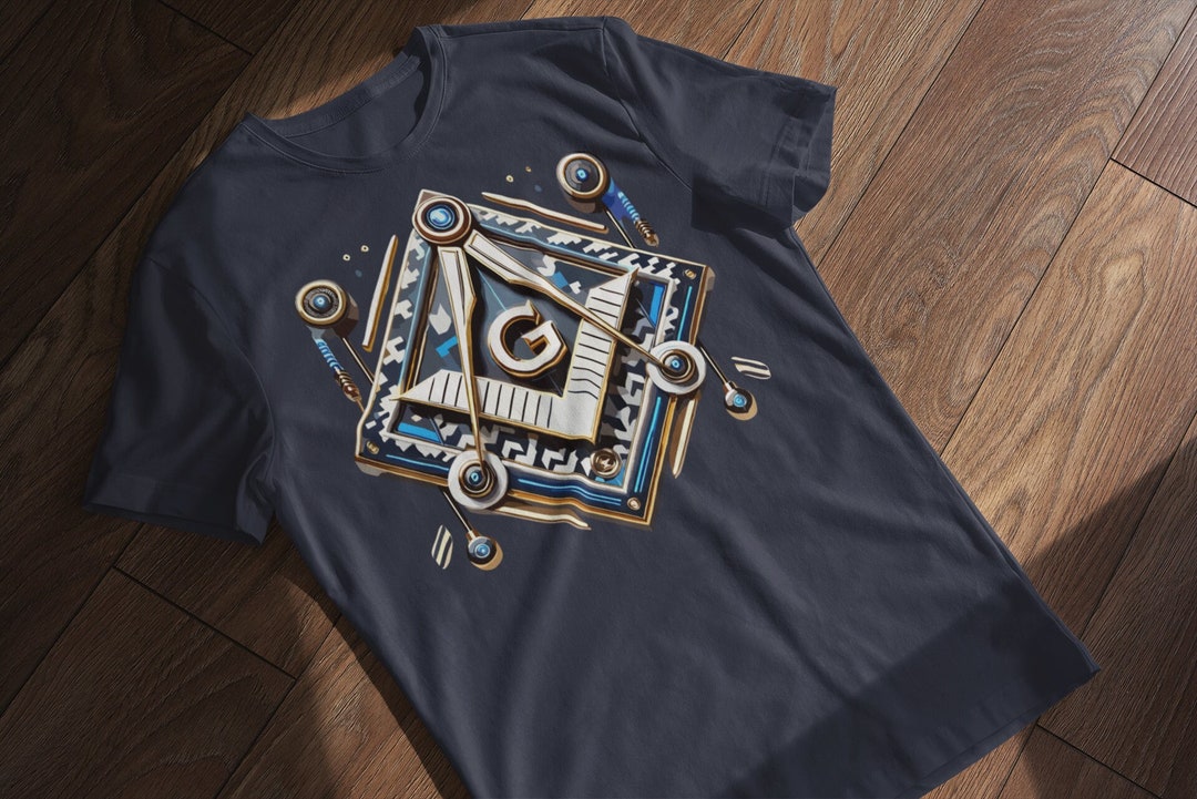 Masonic Emblem T-shirt Masonic Navy Camo Freemason Apparel Masonic ...