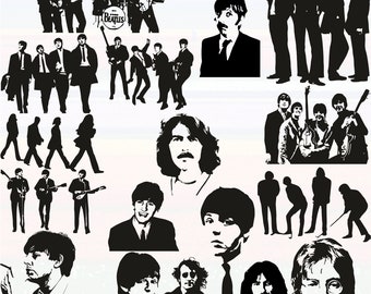 Ringo Starr Silhouette - Etsy