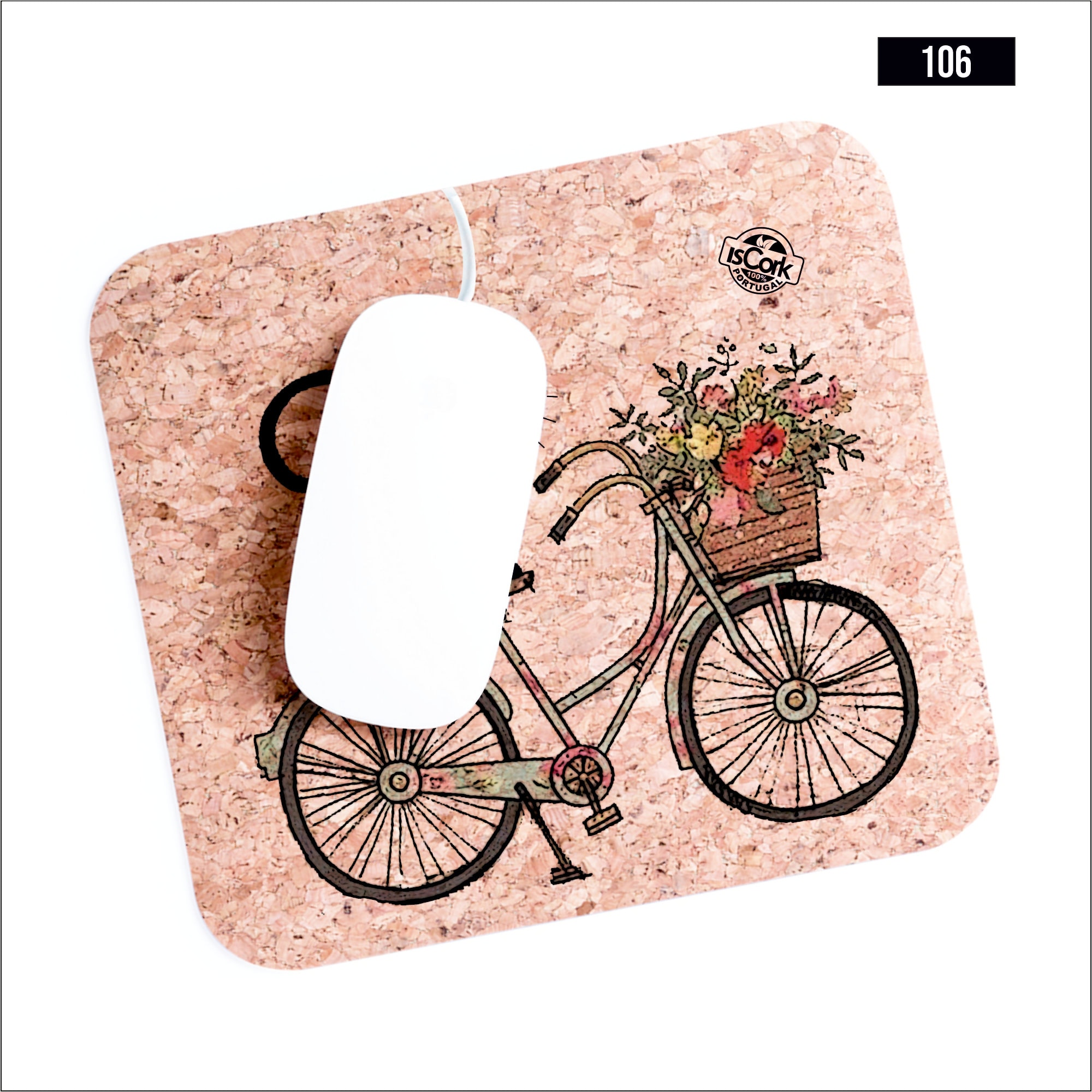 Cork Mouse Pad / Personalized Mouse Pad / Personalized Gift / | Etsy