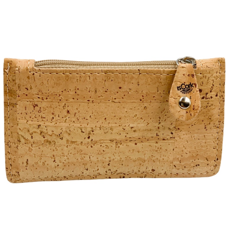 Floral Cork Card Holder, Ecological Card Holder, Small Cork Purse for ...