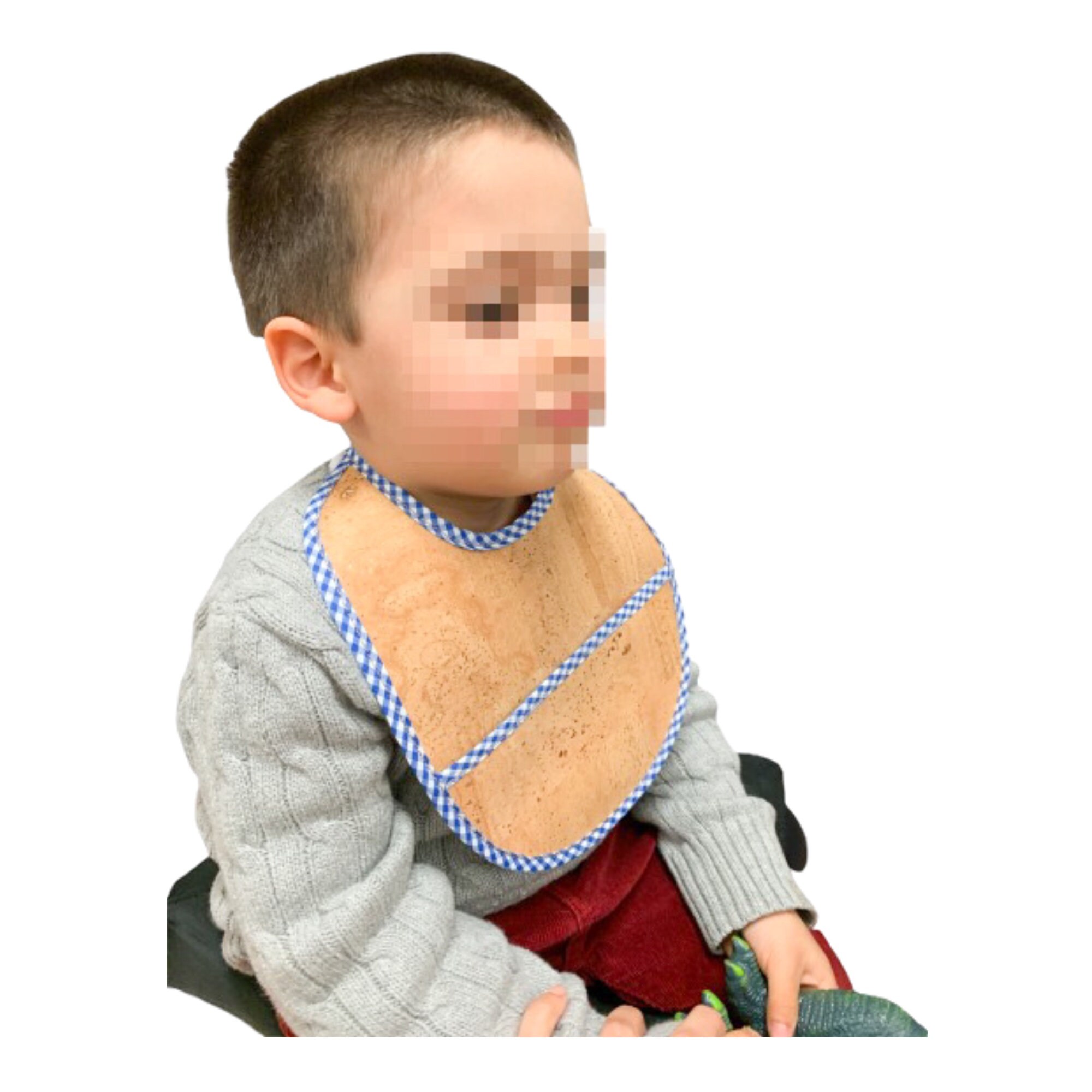 Ecological Baby Bib, Waterproof Bib, Cork Bib, Bib With Baby's Name ...