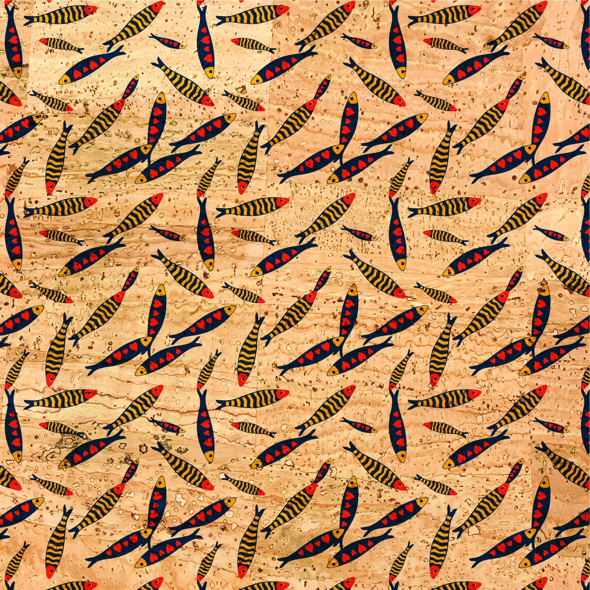 Patterned Cork Fabric / Cork Leather for Crafts and Sewing - Etsy