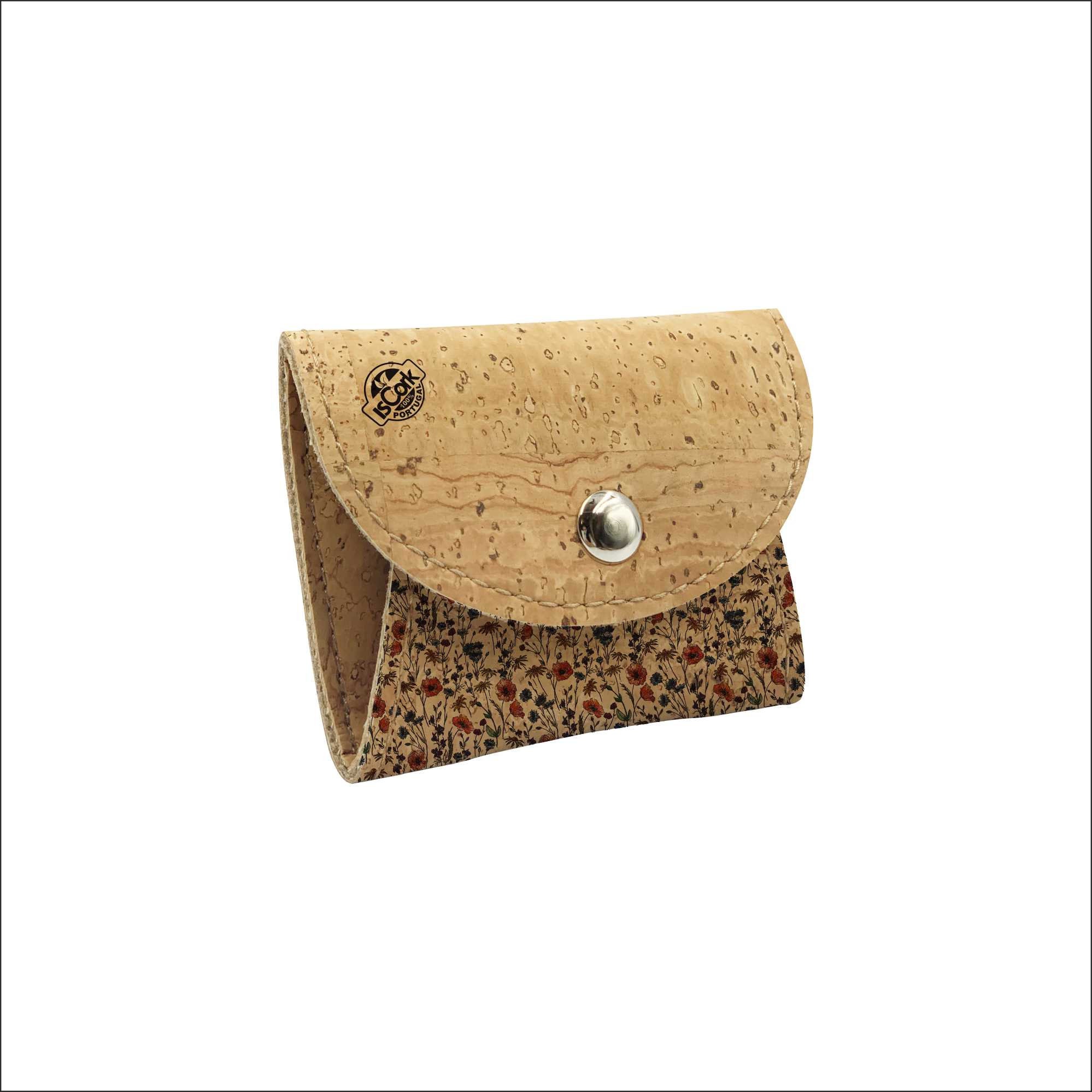 Cork Coin Purse: Vegan Envelope Wallet With Magnetic Button - Etsy UK
