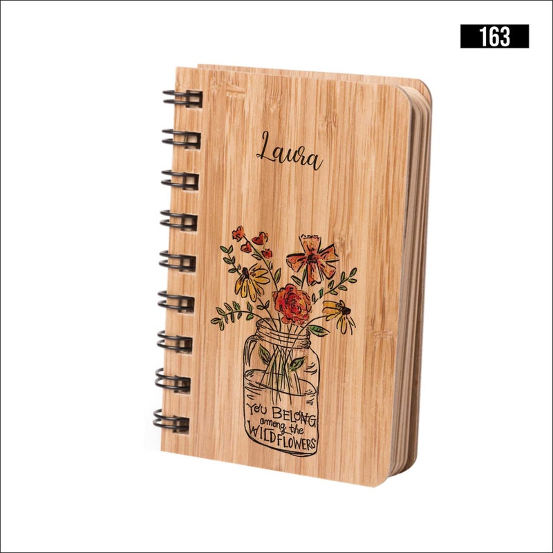 Wooden Notebook - Etsy