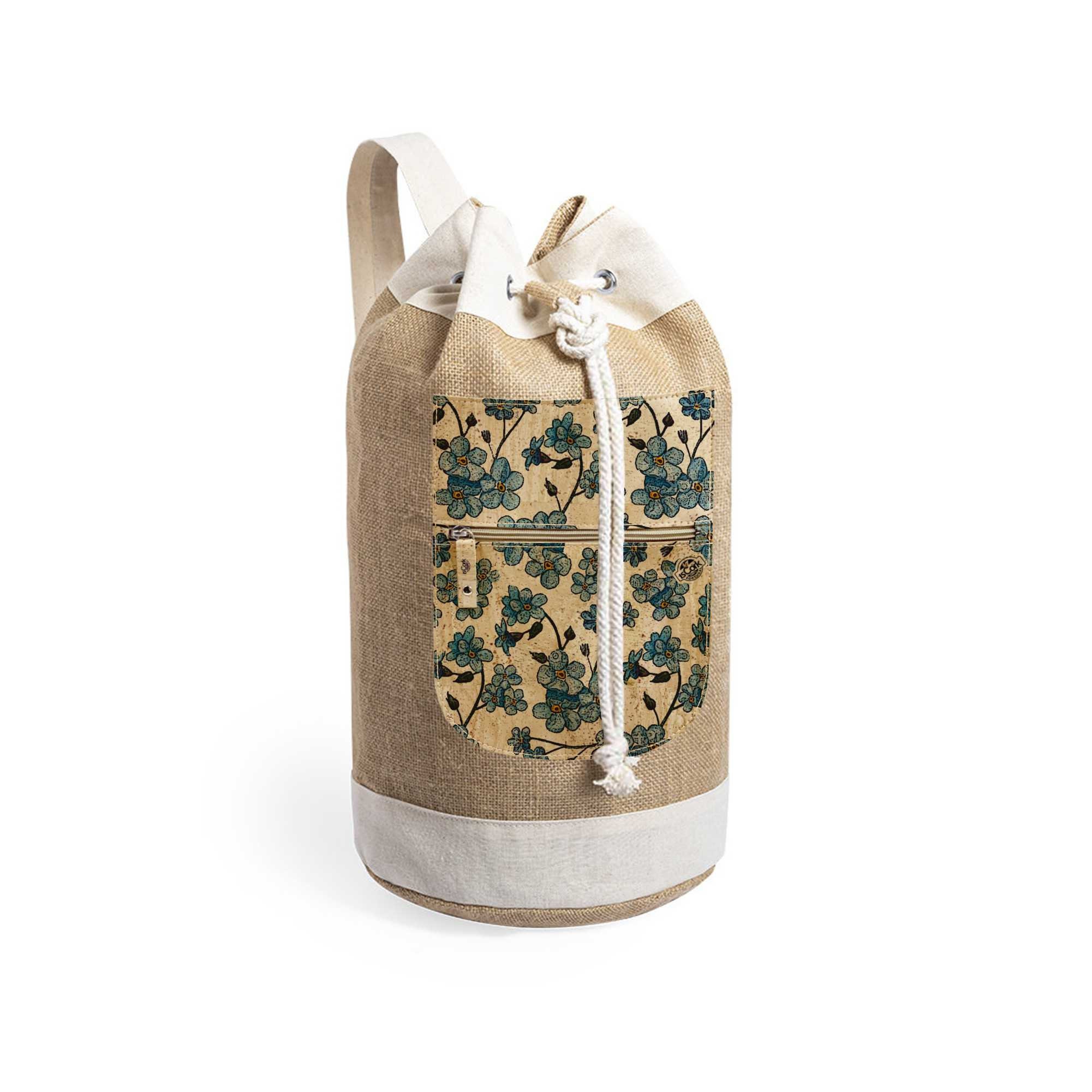 Patterned Backpack, Jute Backpack, Ecological Backpack, Jute School ...