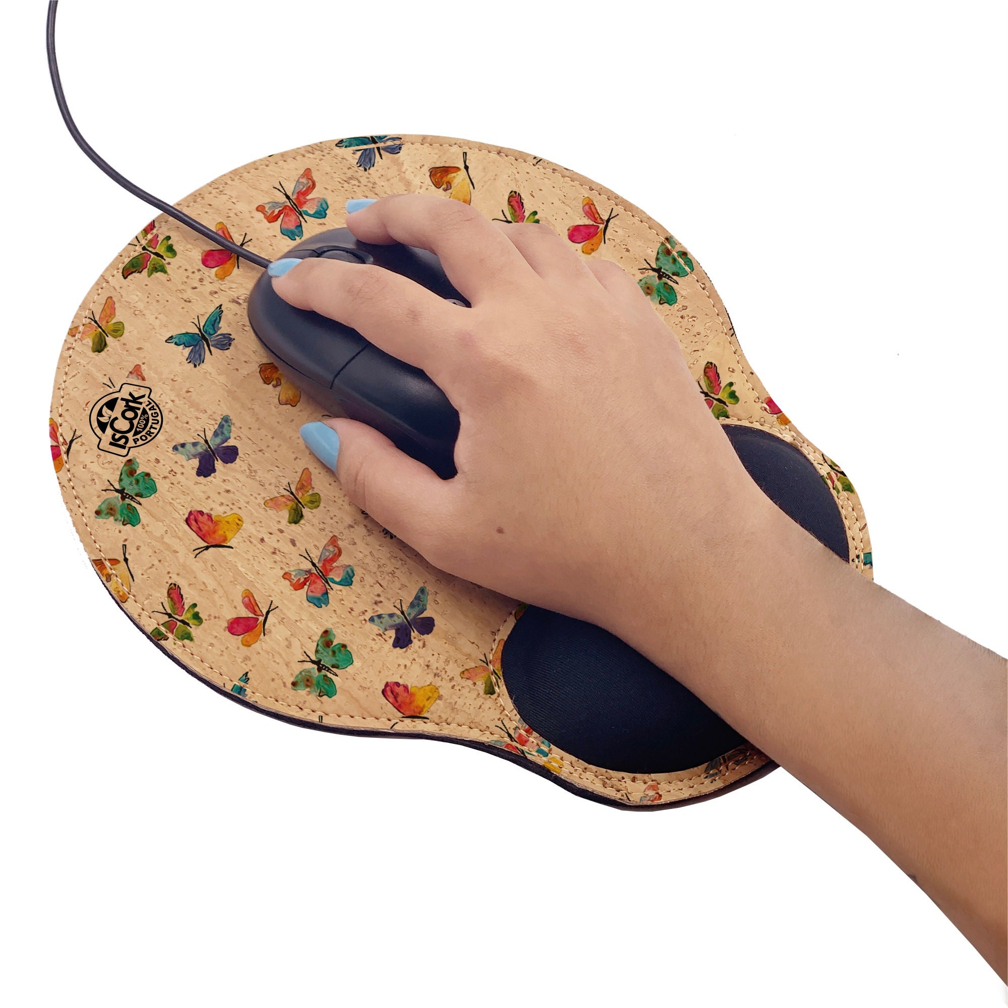 Ergonomic Mouse Pad , Ergonomic Cork Mouse Pad, Personalized Mouse Pad ...