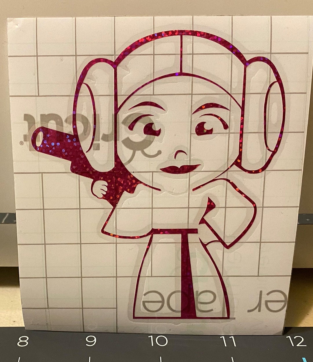 Princess Leia Decal - Etsy