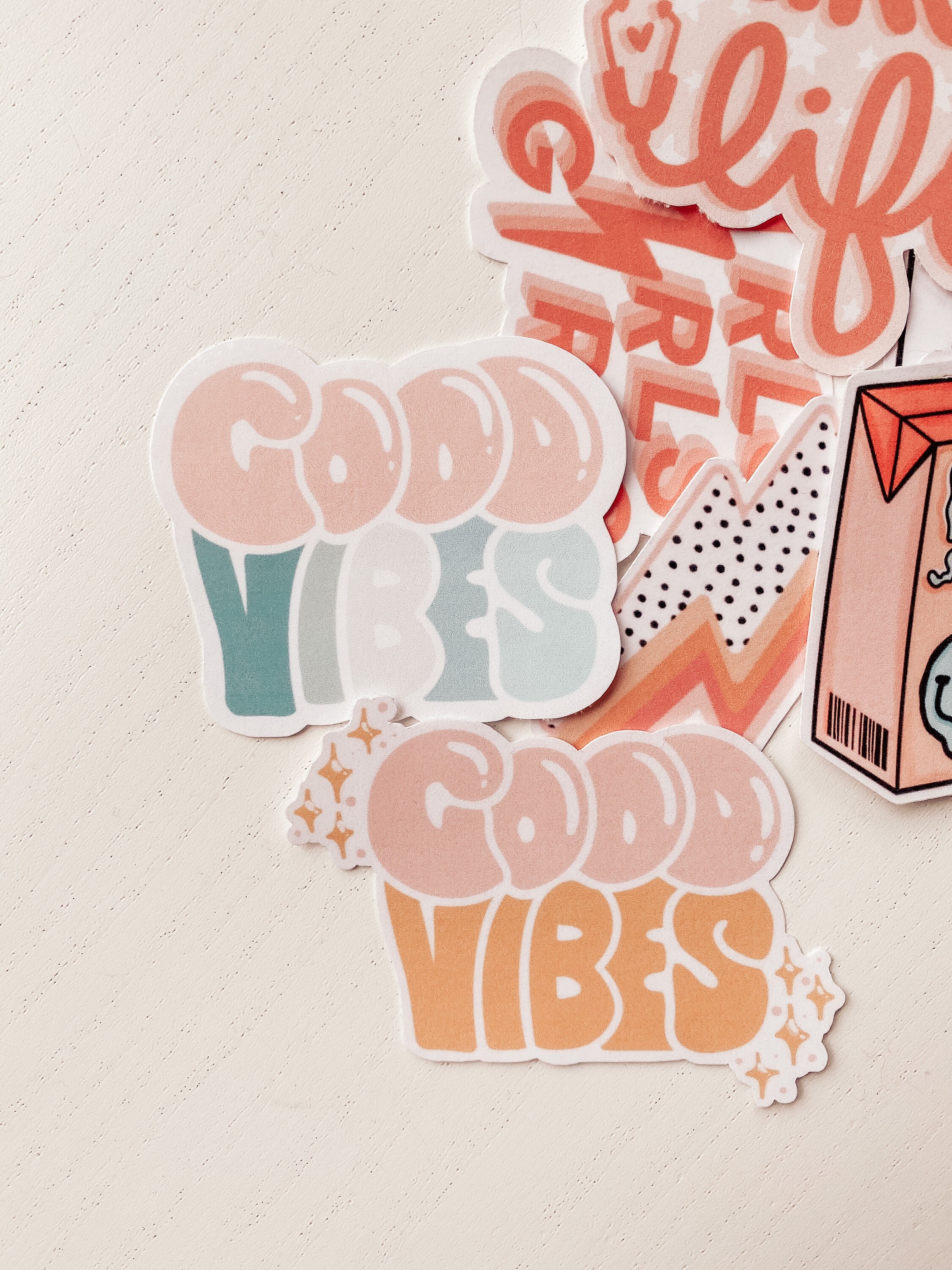 Good Vibes Stickers Cute Sticker Vsco Sticker Beach | Etsy