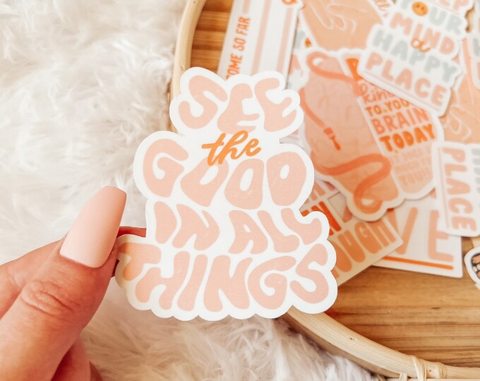 See the Good Sticker Cute Sticker Stickers Gift - Etsy