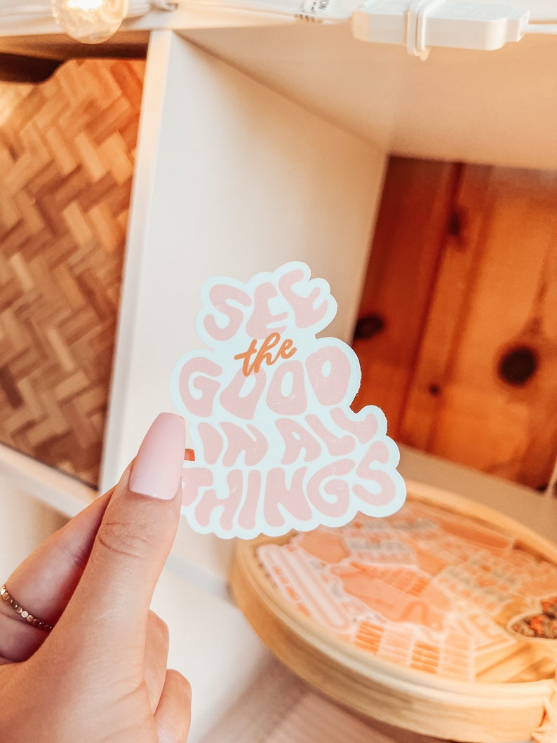 See the Good Sticker Cute Sticker Stickers Gift - Etsy