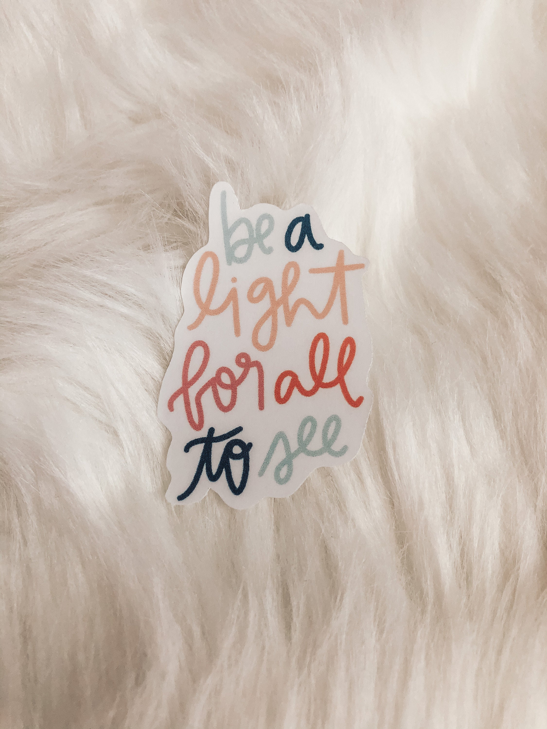 Bright Stickers Pack Neutral Stickers Pack Sticker Quote | Etsy