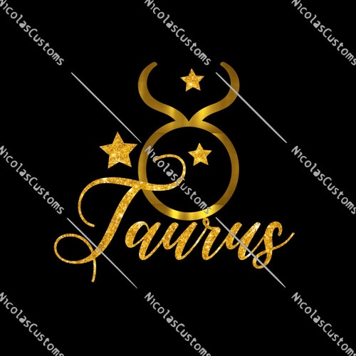Taurus Star Sign Zodiac SVG / PNG Cut File - Etsy