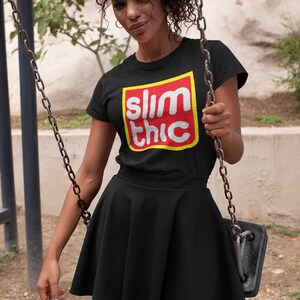 Slim Thic SVG / PNG Cut File - Etsy