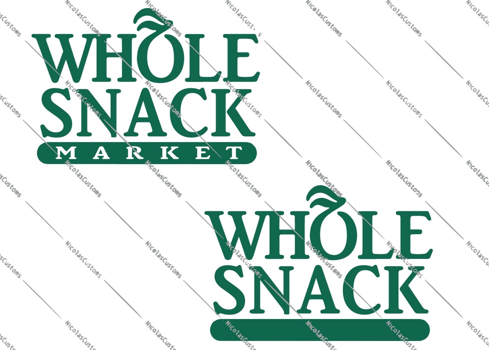 Whole Snack SVG / PNG Cut File - Etsy