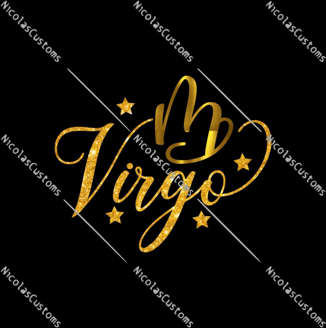 Virgo Star Sign Zodiac SVG / PNG Cut File - Etsy
