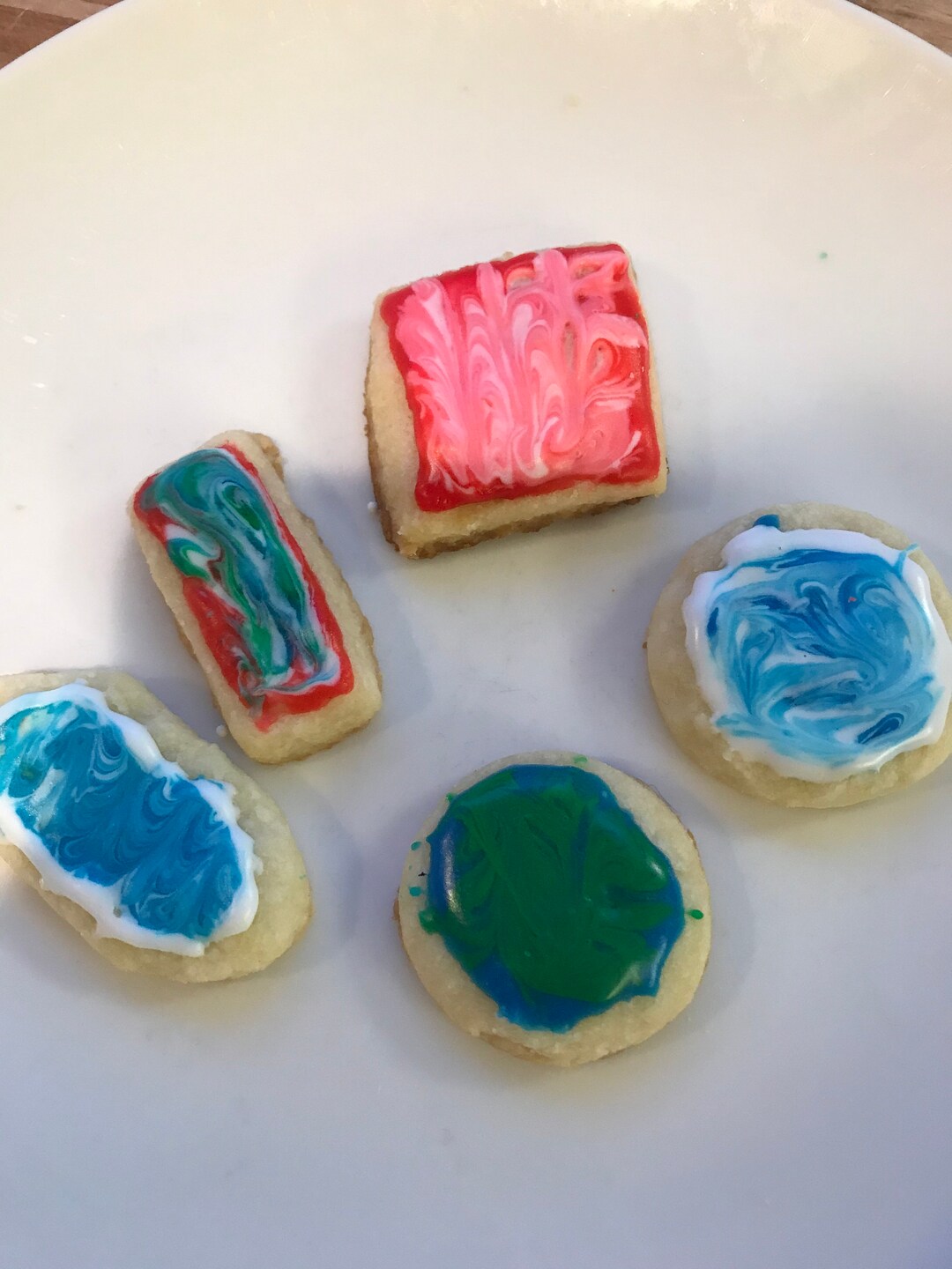 Marble Cookie Collection - Etsy