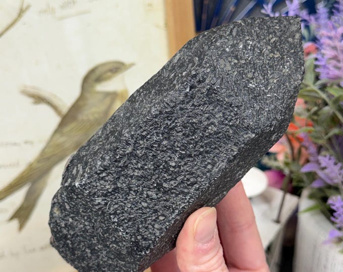 Rare Large Basalt Quartz Pseudomorph From Minas Gerais, Brazil | Black ...