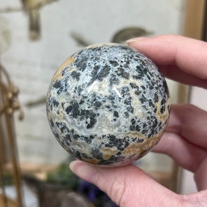 Unique Marcasite in Agate Sphere Nipomo Agate - Etsy